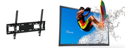 Instalacion Soportes Pared Televisor led smart panasonic Lg Samsung ...